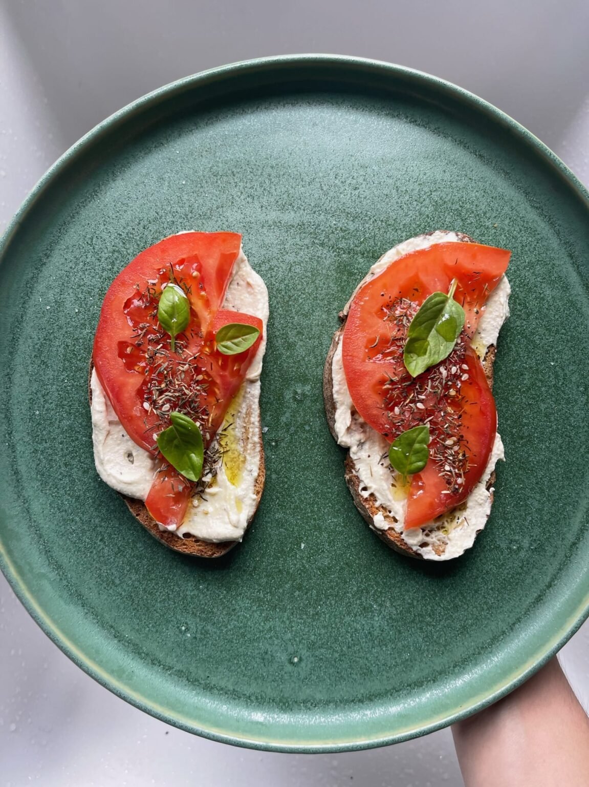 Za’atar ricotta spread - Tame your gut